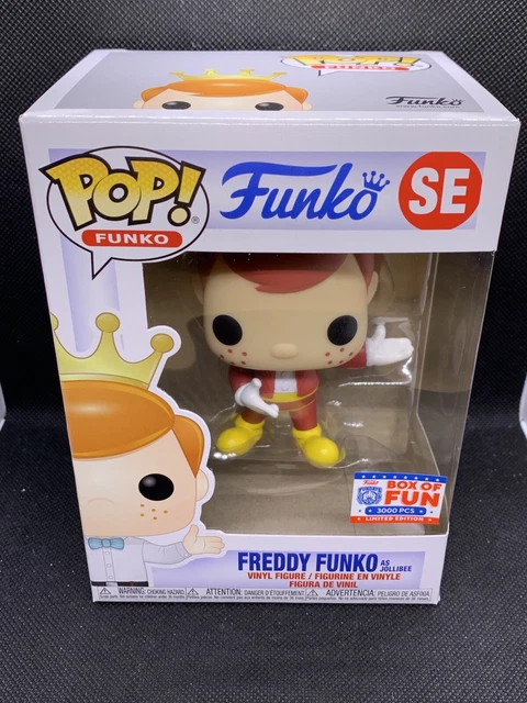 FUNKO POP SE Freddy Funko As Jollibee 2021 Box of Fun LE 3000 PCS w ...