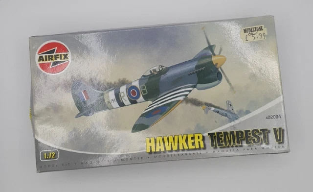 AIRFIX 02094 1:72 Scale Special Edition Hawker Tempest V Plastic Model ...