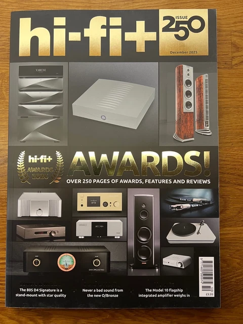 HI-FI+ PLUS MAGAZINE Dec 2025, Issue 250, Awards Edition 2026, Over 250 ...