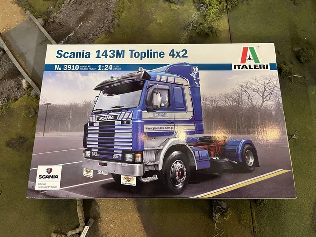 ITALERI MODELS - 1:24 Scale Scania 143M Topline 4x2 £63.10 - PicClick UK