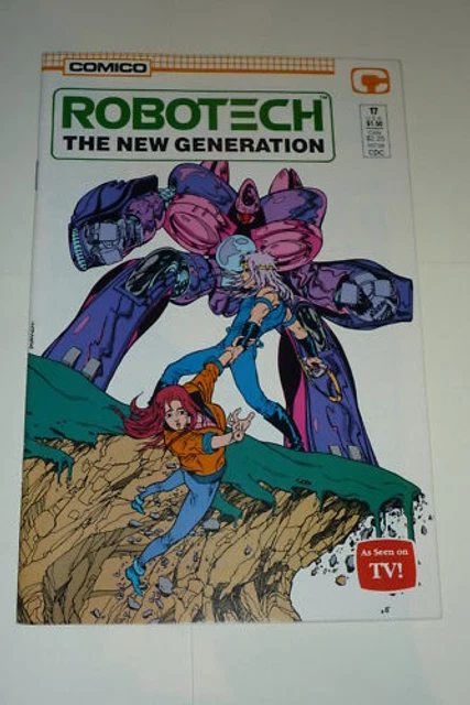 ROBOTECH COMIC - The new Generation - No 17 - Date 07/1987 - Comico ...