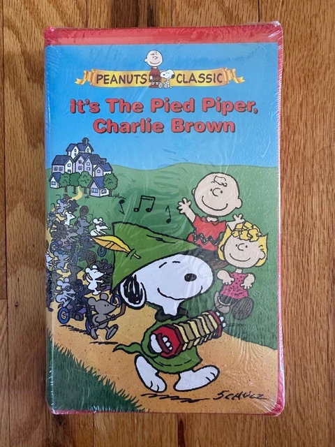 ITS THE PIED Piper, Charlie Brown (VHS, 2000, Clamshell) $2.67 ...