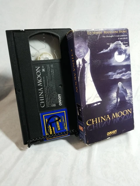 CHINA MOON VHS 1994 - Ed Harris - Madeleine Stowe - Benicio Del Toro ...