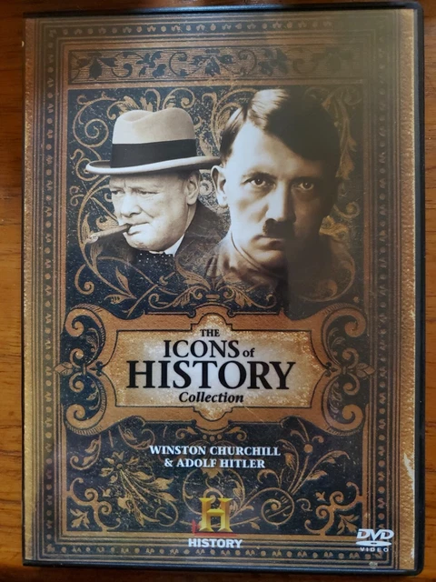 THE ICONS OF History Collection Winston Churchill&Adolf Hitler Dvd EUR ...