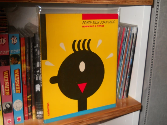 FONDATION JOAN MIRO' Homage To Herge' Casterman Tintin 1986 In French £ ...