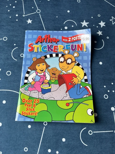 PBS KIDS ARTHUR Coloring & Activity Book With Stickers By Bendon BRAND ...