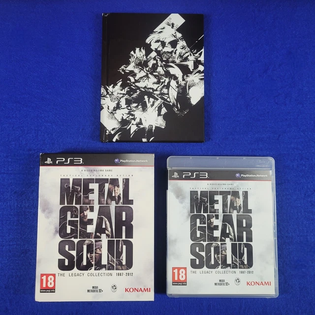 PS3 METAL GEAR SOLID The Legacy Collection + LIBRO DE ARTE SIN REGIÓN ...