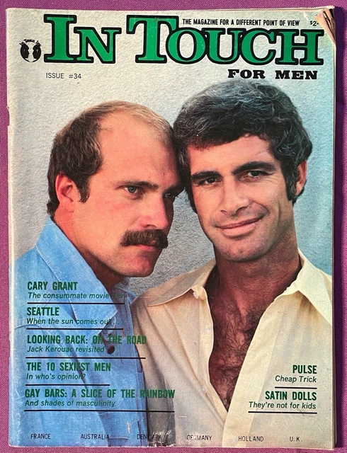 GAY: VTG 1978 Sexy Male Beefcake Physique Magazine IN TOUCH FOR MEN #34 ...