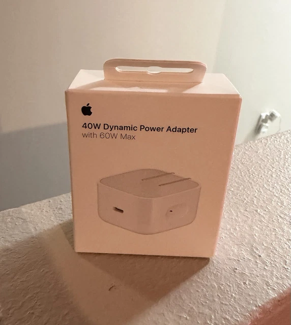 APPLE 40W DYNAMIC Power Adapter with 60W Max $71.12 - PicClick CA