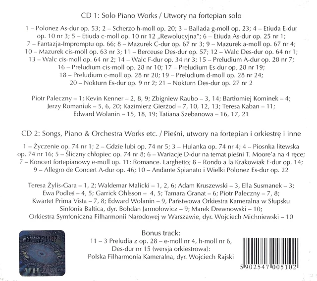 FRÉDÉRIC CHOPIN THE Very Best of Chopin (CD) Album EUR 46,65 - PicClick FR