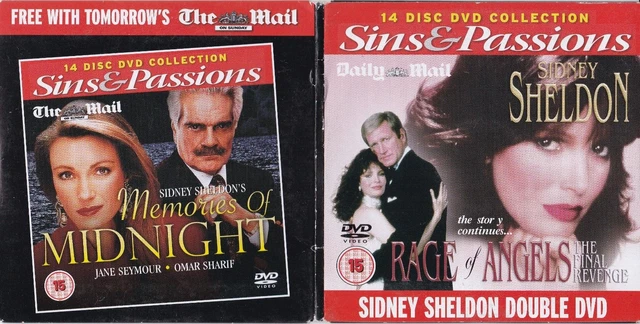 SYNDEY SHELDON DOUBLE DVD ( DAILY MAIL Newspaper 2 DVD Set ) EUR 4,60 ...