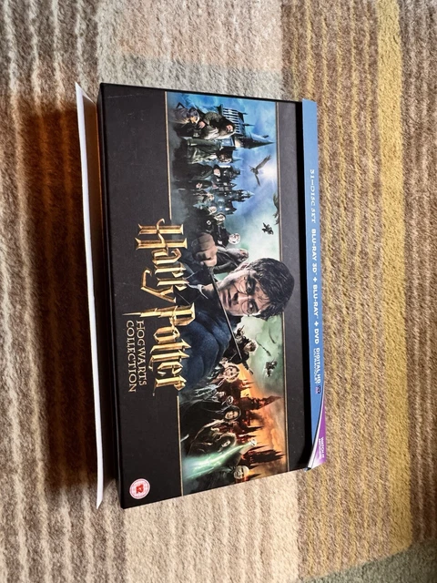 HARRY POTTER HOGWARTS Collection Blu-ray and DVD 31-Disc Box Set £250. ...