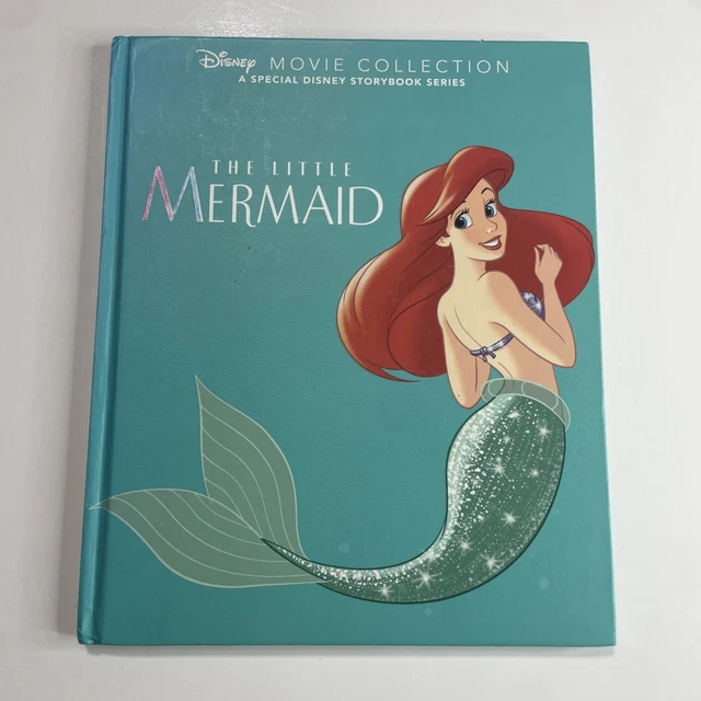 DISNEY THE LITTLE mermaid movie collection storybook series hardcover ...