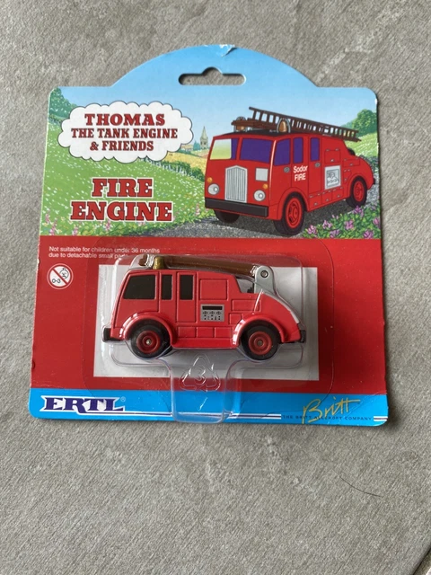 THOMAS THE TANK Engine & Friends ERTL Diecast Fire Engine Truck Sealed ...