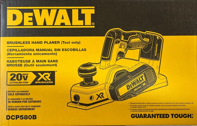 DEWALT DCP580B 20 Volt XR Brushless Cordless Hand Planer New $179.00 ...