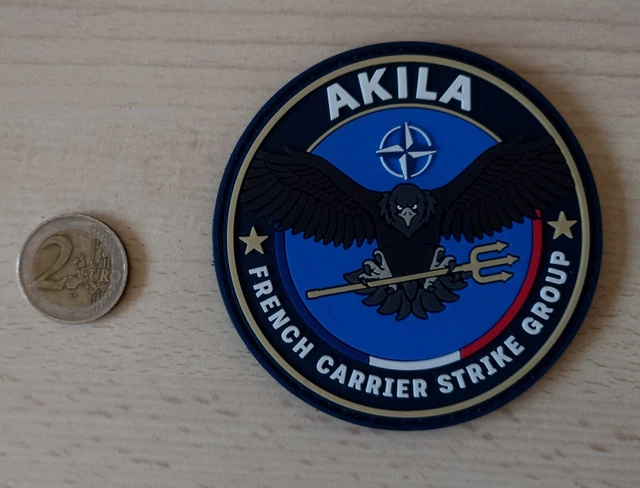 PATCH MISSION AKILA 2024 - Porte-avions Charles De Gaulle, EUR 30,00 ...
