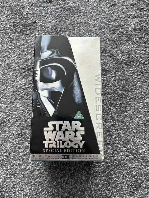STAR WARS TRILOGY Special Edition VHS Box Set 1997 WIDESCREEN £6.00 - PicClick UK
