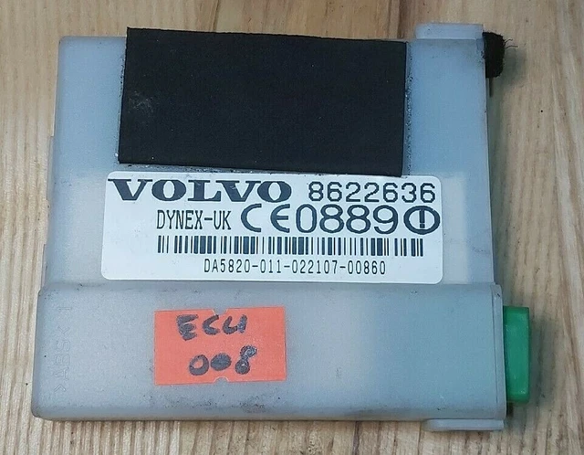 VOLVO S60 2.4D D5 Engine Control Ecu Immobiliser Control Unit 8622636 £ ...