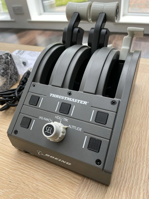 THRUSTMASTER TCA THROTTLE Quadrant Boeing Edition Controller (PC/XBOX ...