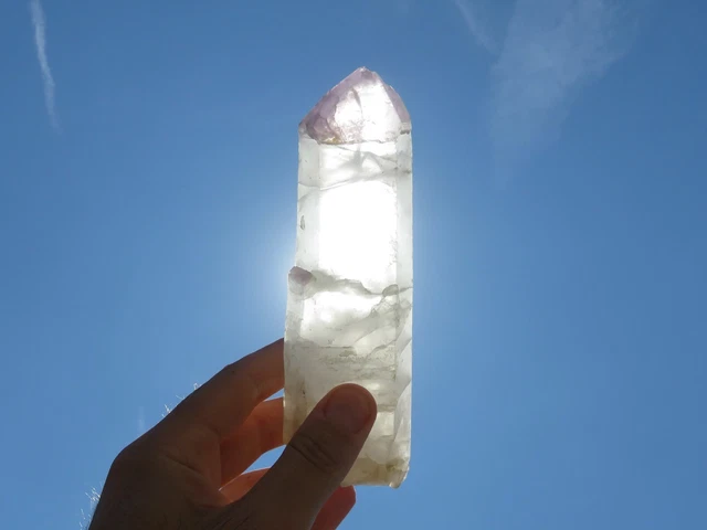 MINERALIEN GROSS QUARZ Ametistino A Zepter Madagaskar EUR 75,00 - PicClick DE
