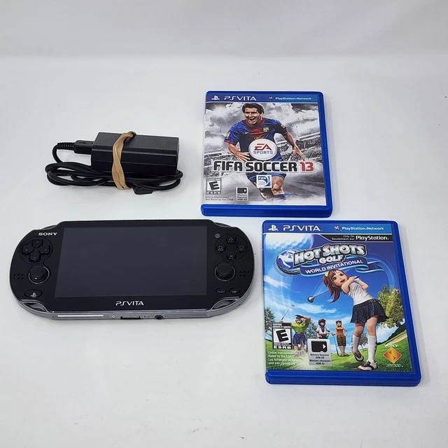 SONY PLAYSTATION VITA 1GB Handheld System w/ OEM Charger & 2 Games ...