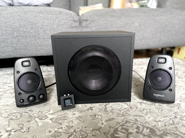 LOGITECH Z623 2.1 Speaker System with THX Audio with Logitech bluetooth ...