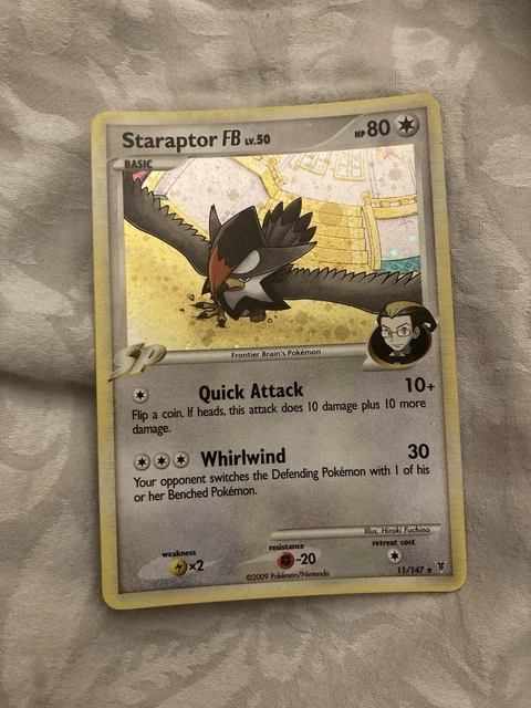 POKEMON CARD STARAPTOR FB LV.50 11/147 Supreme Victors Reverse Holo ...