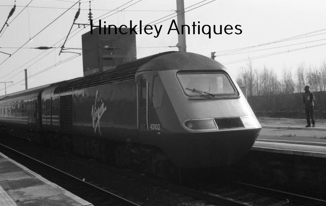 35MM NEGATIVE BRITISH Rail Diesel Loco Class 43 HST No 43102 @ Wigan ...
