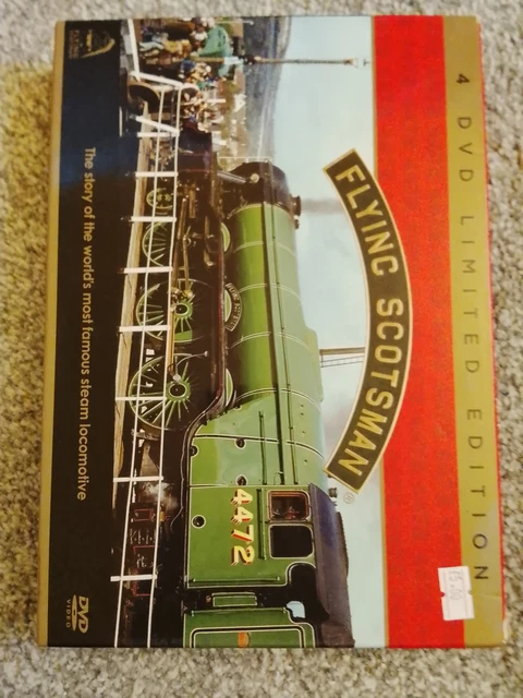 FLYING SCOTSMAN 4DVD Limited Edition Box Set £1.70 - PicClick UK