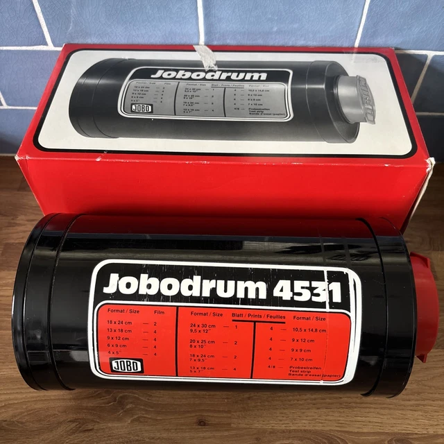 JOBO JOBODRUM 4531 Print & Sheet Film Developing Tank Drum Max 24x30cm ...