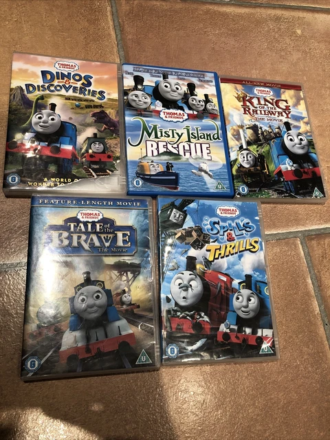 THOMAS THE TANK engine dvd bundle 5 Dvds Movies Films £2.40 - PicClick UK