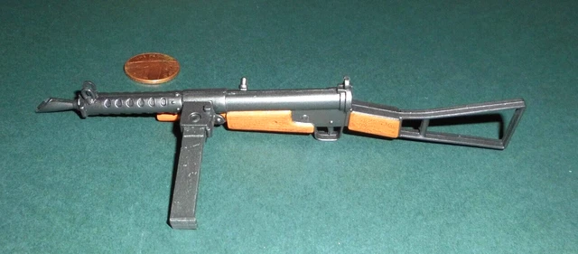 1/6TH SCALE BRITISH Army Sten Machine Gun MK1 for 12" toy figures £26. ...