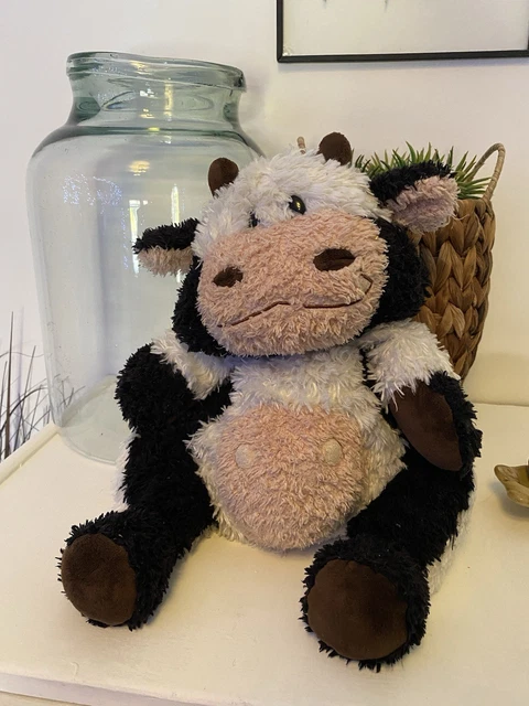 VINTAGE CHAD VALLEY Cow Soft Toy Plush Barnyard Teddy Bear 13” £13.19 ...