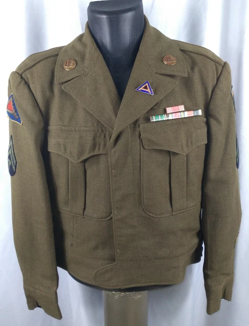 WONDERFUL WORLD WAR II SHAEF, 7th Army Ike Jacket WWII Uniform WW2 ...