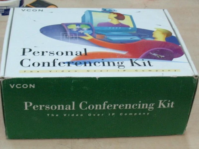 VCON PERSONAL CONFERENCING Video Camera Kit XC77B/460 PCA46070 E256101P ...