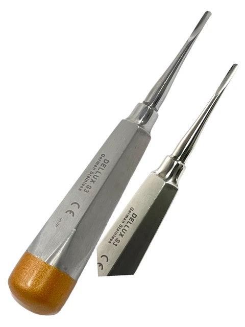 GERMAN DENTAL ELEVATOR Extracting Luxating Apical Root Elevator 3Mm ...