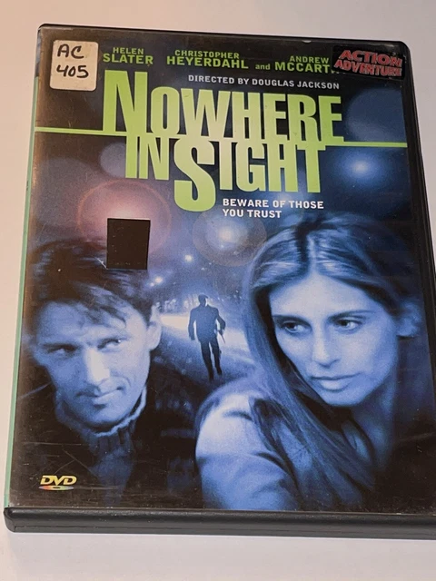 NOWHERE IN SIGHT [DVD] Helen Slater spedizione gratuita EUR 12,16 ...
