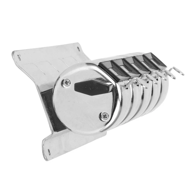 4 DIGIT MECHANICAL Clicker Tally Counter Handheld Stainless Steel Tally ...