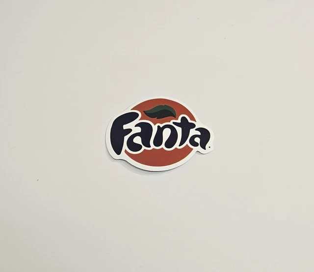 FANTA LOGO STICKER Soda Pop Waterproof Decal For Laptop / Skateboard $3 ...