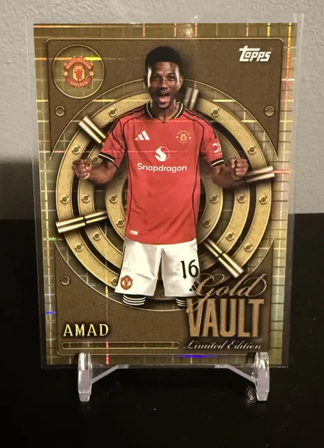 TOPPS MANCHESTER UNITED 2025/26 - Amad Diallo - Gold Vault Limited ...