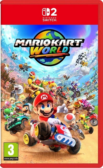 MARIO KART WORLD (Switch 2) New Physical Game £81.99 - PicClick UK