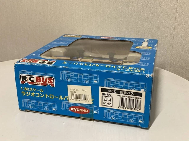 KYOSHO 1/80 HANKYU Bus Radio Control Hino Blue Ribbon City Non-step Bus ...