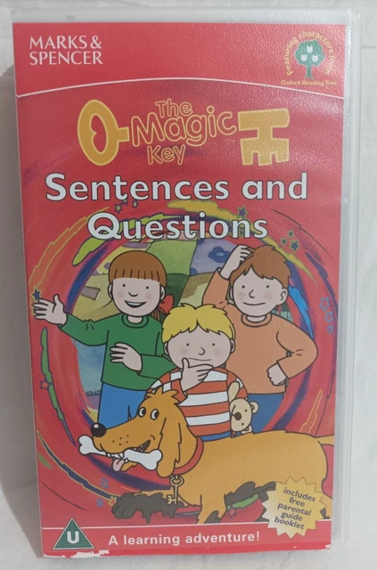 THE MAGIC KEY Sentences And Questions VHS PAL Marks & Spencer Parental ...