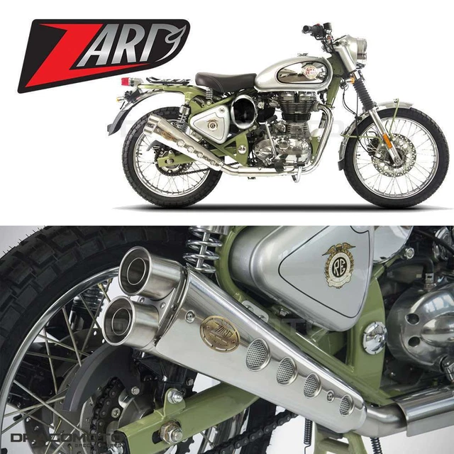 ROYAL ENFIELD BULLET TRIALS 500 2019 ZARD Pot échappement LIMITED ...