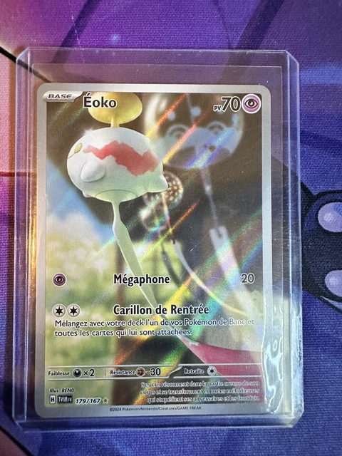 CARTE POKÉMON EOKO AR 179/167, EV06, Mascarade Crépusculaire, FR, NEUF ...