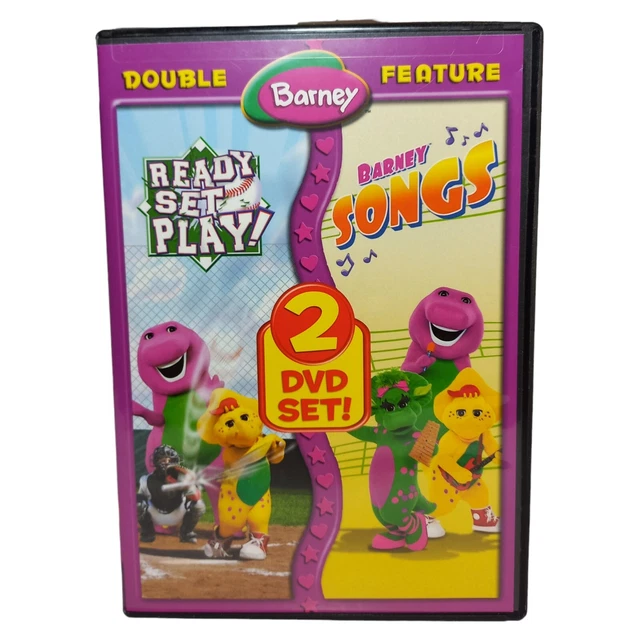 BARNEY: READY, SET, Play/Barney Songs (DVD, 2010, Canadian) Discs are ...