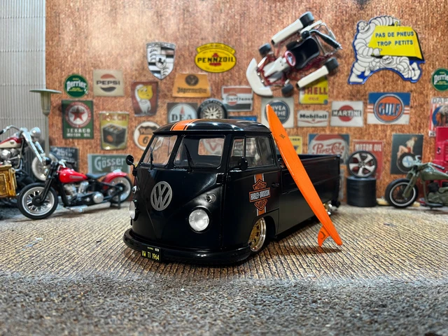 VW BUS T1 Harley Davidson-Pritsche-1:18--Tuning-Umbau-Felgen-Pick Up ...