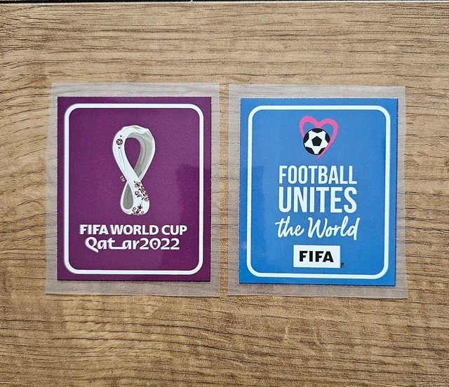 WORLD CUP QATAR 2022 Sleeve Badge Patch, blue and purple set $9.61 ...