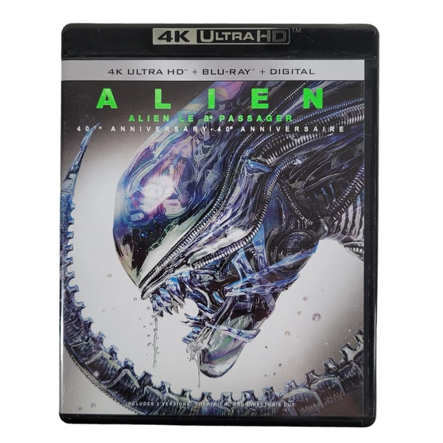 ALIEN 40TH ANNIVERSARY 4K Ultra HD & Blu-ray 2 Disc-Set No Digital £17. ...