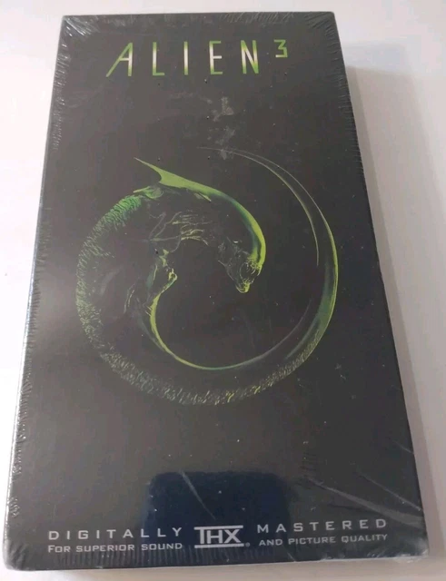 ALIEN 3 VHS 20th Century Fox Sigourney Weaver Sci-Fi Horror Sealed ...